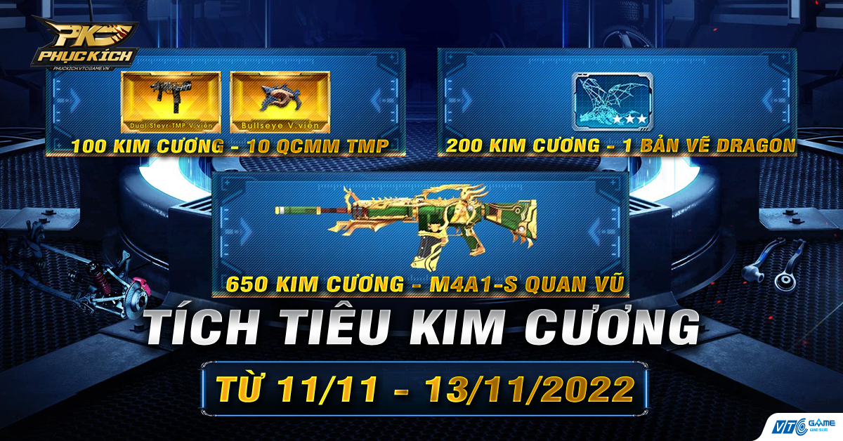 [SK] TÍCH TIÊU KIM CƯƠNG - NHẬN M4S1-S QUAN VŨ