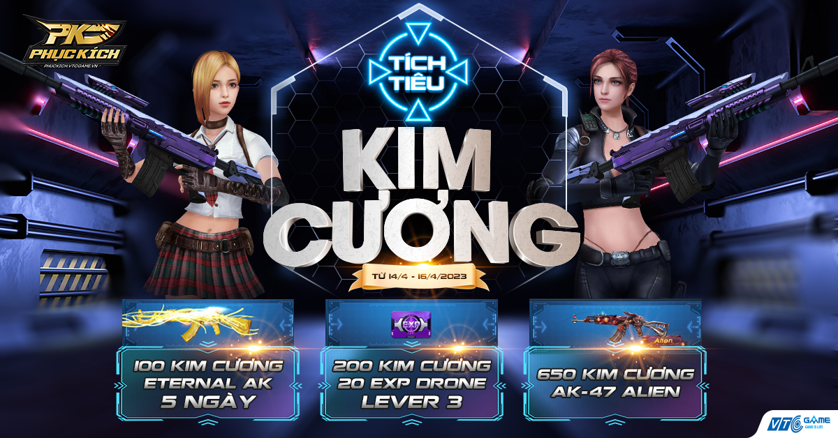 [SK] TÍCH TIÊU KIM CƯƠNG - CÓ NGAY AK-47 ALIEN TRÊN TAY