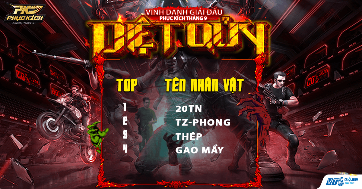 [VINH DANH GIẢI ĐẤU THÁNG 9] 3 CHIẾN THẦN " DIỆT QUỶ" MẠNH NHẤT CHẾ ĐỘ ...